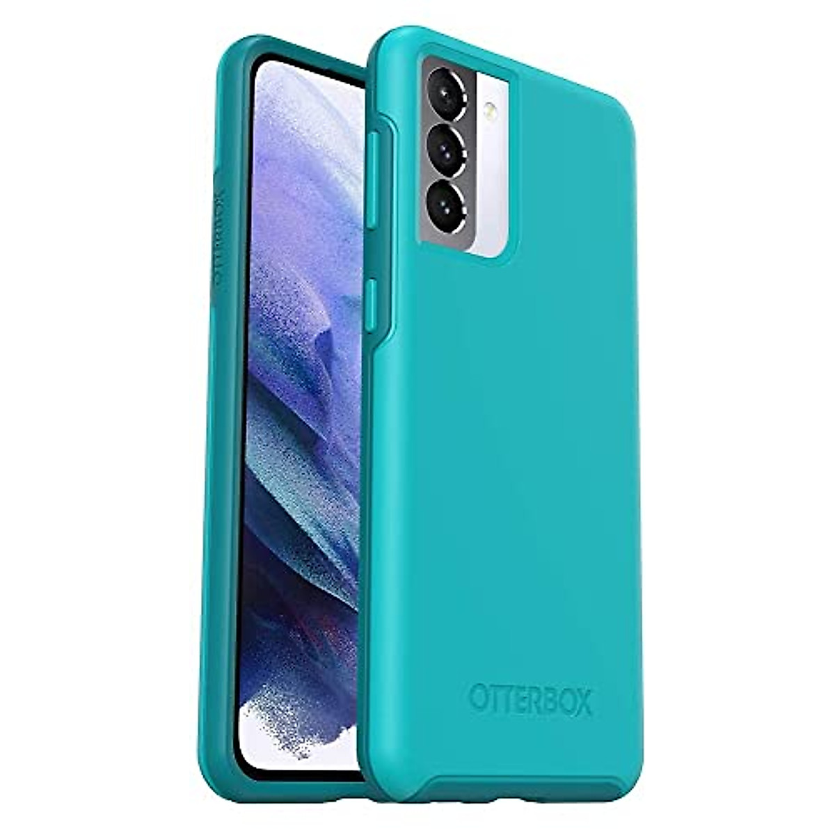 OtterBox SYMMETRY SERIES Case for Samsung Galaxy S21+ 5G, Plastic - Rock Candy Blue