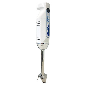 Dynamic MiniPro MX070.14 4 Qt. Immersion Blender with Variable Speed Motor, 115v, White
