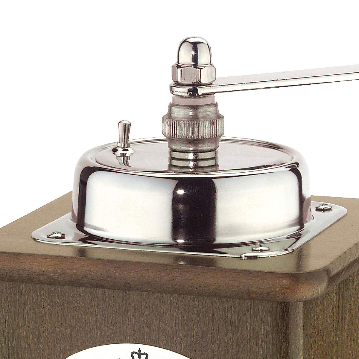 Zassenhaus M040012 Brasilia Beech Wood Manual Coffee Mill, Dunkel Gebeizt, Dark/Chrome