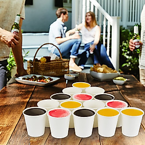 Yes!Fresh [500Count] 3oz Disposable Paper Cups,Hot/Cold Beverage Drinking Cup，Small Paper Cups for Bathroom and Mouthwash (3 oz, 500 Count, White)