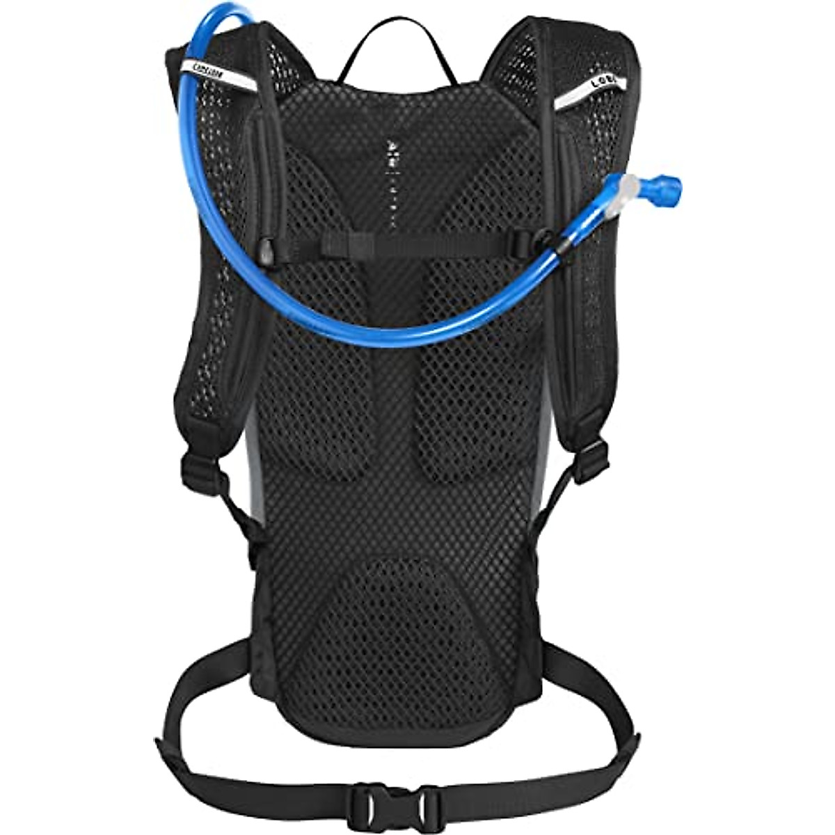 CamelBak Lobo 9 Bike Hydration Pack - Helmet Carry - Magnetic Tube Trap- 70oz, Black