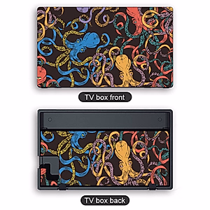 Sea Life Octopus Skin Protective Film Sticker Game Protector Full Wrap Compatible for Nintendo Switch for Switch