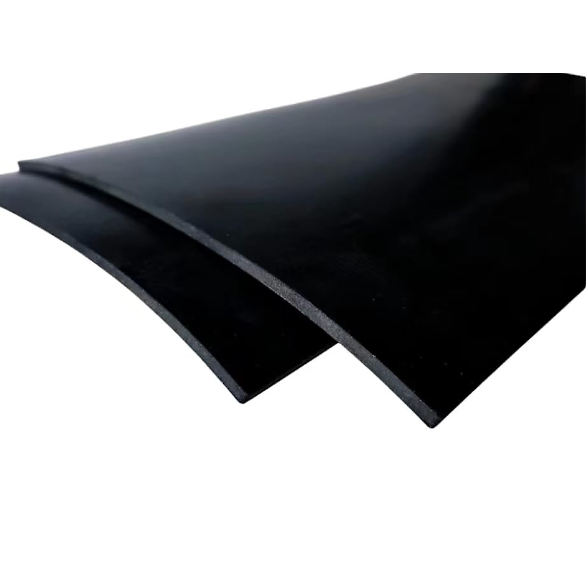 Rubber Sheet Anti Vibration Isolation Pads Acoustic Damping Film Shock Absorbing Foam Rubber Mat 12 x 6 x1/8 inch 70 Duro