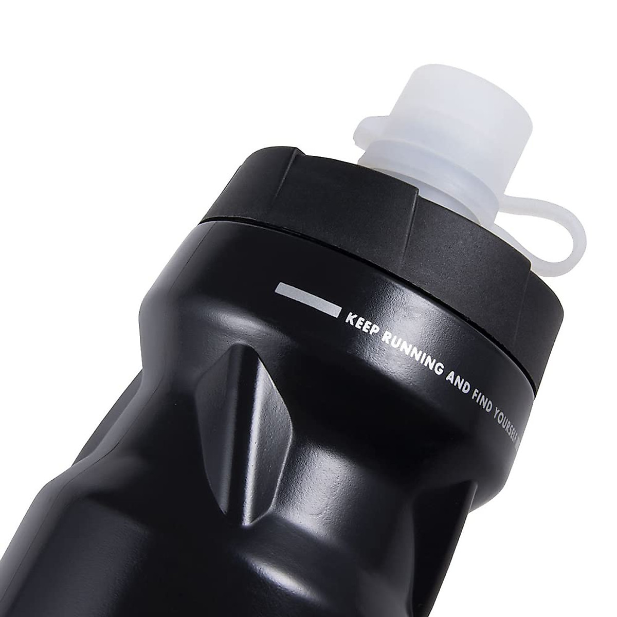 BLLNDX Mud Caps for Bottles 5PCS Black Silicone Cap Top for All Podium and Peak Fitness Bottles, Bike Bottle Cap Top