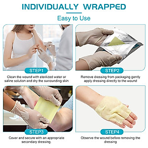 OPTITEKNIK Xeroform Petrolatum Dressing 4"x4" Pack of 25, Non-Adherent Occlusive Fine Mesh Gauze Pad, Gentle Patch for Burns, Laceration, Surgical Incisions & Skin Grafts