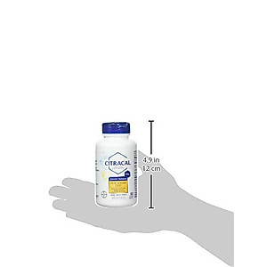 Citracal Slow Release 1200, 1200 mg Calcium Citrate and Calcium Carbonate Blend with 1000 IU Vitamin D3, Bone Health Supplement for Adults, Once Daily Caplets, 80 Count