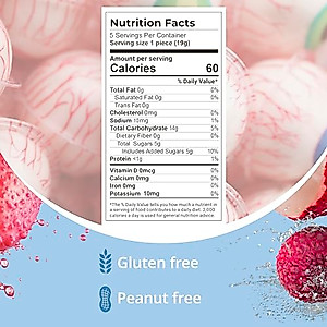 Gummy Candies - Jelly Filled Gummies - Gummy Eyeballs Halloween Candy Filled with Real Peach Jam - 5 pcs Individually Wrapped Chewy Candy - Halloween Party Favor