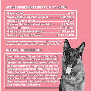 Pet Health Pros Advanced Probiotics for Dogs - Probiotic Soft Chew for Upset Stomach, Diarrhea & Constipation Relief - Promotes Happy Gut, Happy Dog - 60 ct
