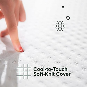 ZINUS 6 Inch Cooling Essential Foam Mattress / Affordable Mattress / Bed-in-a-Box / CertiPUR-US Certified, Queen White