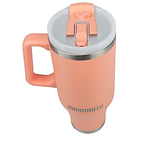 Mammoth Ascent Coral 40 oz Tumbler with Handle