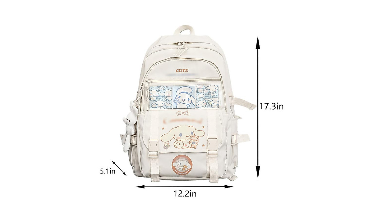 ALORVE Anime Backpack for School & Travel - Cute Design
