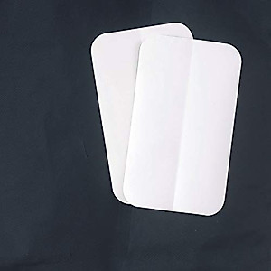 GEAR AID Tenacious Tape Flex Patches for Vinyl and Fabric Repair, Clear, Two 3" x 5" patches (10800)