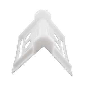 BISupply Cargo Edge Protectors White 10 Pack - Corner Protector Cargo Strap Protectors, Corner Strap Protector