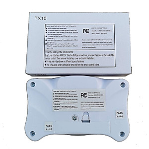 weelye (TX10) red Button 2.4G Bluetooth Remote Control, No Universal,for Kids Electric Ride On Car Only with Brand weelye FCC CE Label Original Receiver