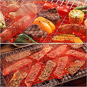 Multipurpose Stainless Steel Baking Wire Mesh Grill Bbq Net Mesh Barbecue Racks Picnic Tool for Family Gatherings, Garden Parties, Picnics