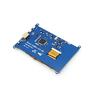 Waveshare 5inch TFT Resistive Touch Screen Display Module HDMI Interface for Rapsberry Pi 5/4/ A/A+/B/B+/2 B/3 B & Banana pi & Beaglebone Black Provide Images Supports Various System