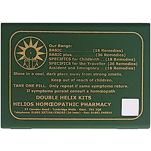 36 Homeopathic Remedy Travel Kit