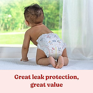 Huggies Size 6 Diapers, Snug & Dry Baby Diapers, Size 6 (35+ lbs), 124 Count (2 packs of 62), Packaging May Vary