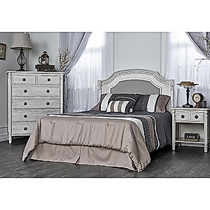 Evolur Julienne 5 in 1 Convertible Crib, Antique Grey Mist 55.5x31.2x51.5 Inch (Pack of 1)