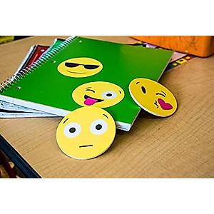 Post-it Printed Notes, 2 Pads/Pack, 30 Sheets/Pad, 2.9 in x 2.9 in, Emoji designs, 4 alternating faces (BC-2030-EMOJI) , Yellow