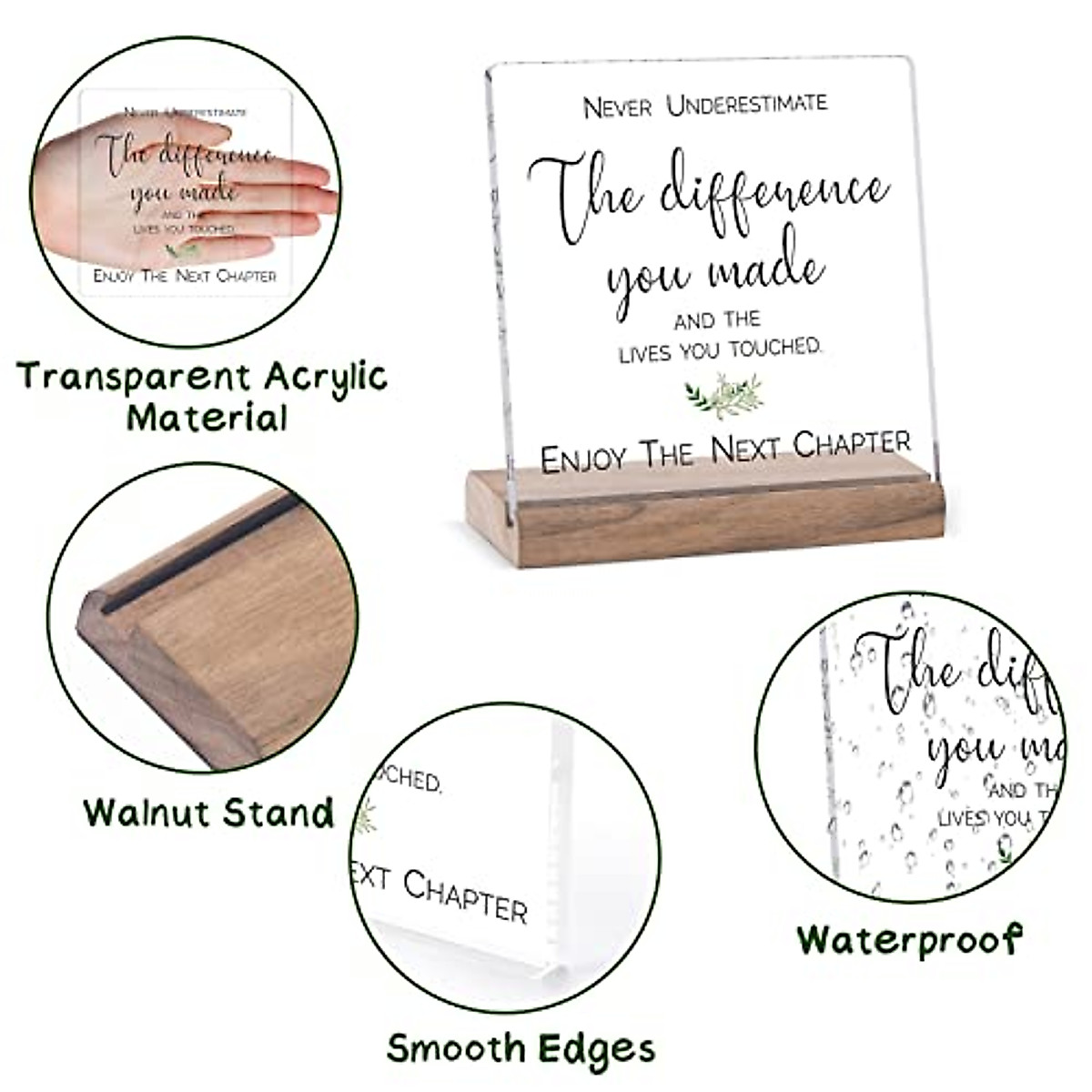 Goodbye Gifts For Coworkers Leaving Gifts For Women Farewell Gifts For Friends Going Away Gift For Boss Leaving Job Retirement Gifts For Women Men Retirement Party Decorations New Job Gifts For Desk