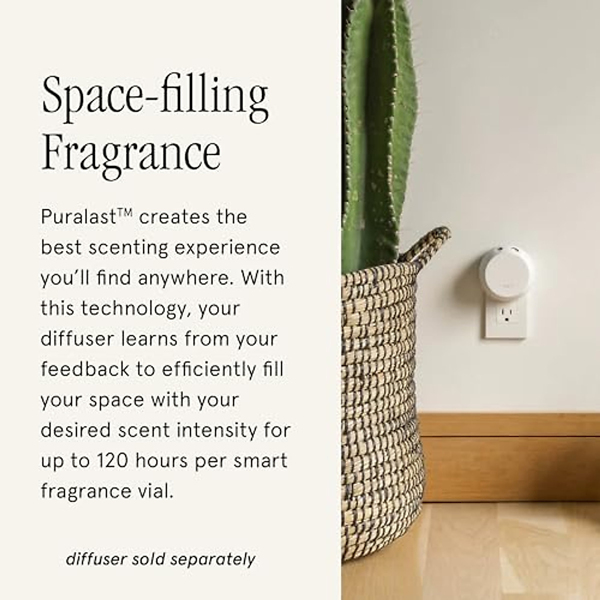 Pura Smart Home Air Diffuser Fragrance - Smart Home Scent Refill - Up to 120-Hours of Premium Fragrance per Refill - Clean Diffuser for Office & Apartment - 2 Pack, Vanilla Chiffon