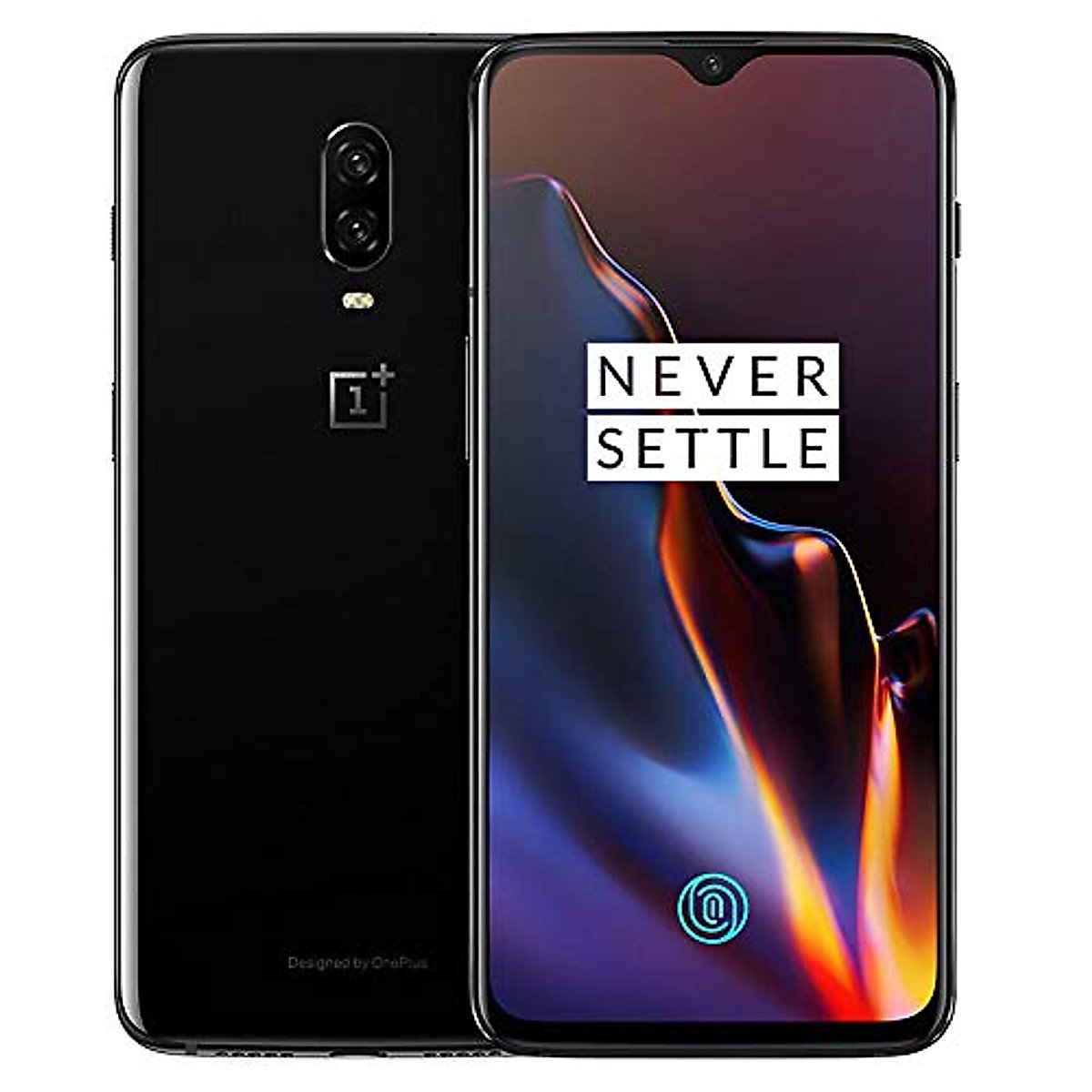 OnePlus 6T A6013 128GB Storage + 8GB Memory T-Mobile and GSM + Verizon Unlocked 6.41 inch AMOLED Display Android 9 - Mirror Black US Version