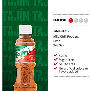 Tajín Clásico Chile Lime Seasoning 5 oz (Pack of 1)