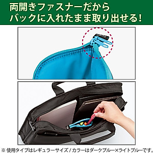 Kokuyo Pen Case Neocritz Mini, Yellow/Purple/Pink (F-VBF132-1)