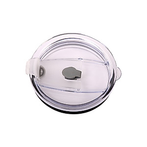 CocoStraw Straw Hole Flip LID for 30 oz Stainless Steel Vacuum Cups Ozark Trail Tumbler Rambler Brand Spill Proof LEAK FREE