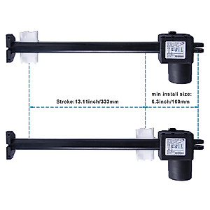 Frassie Power Recliner Lift Chair Motor Limoss 450626 Actuator Model MD141-27-L1-157-333 Replacement