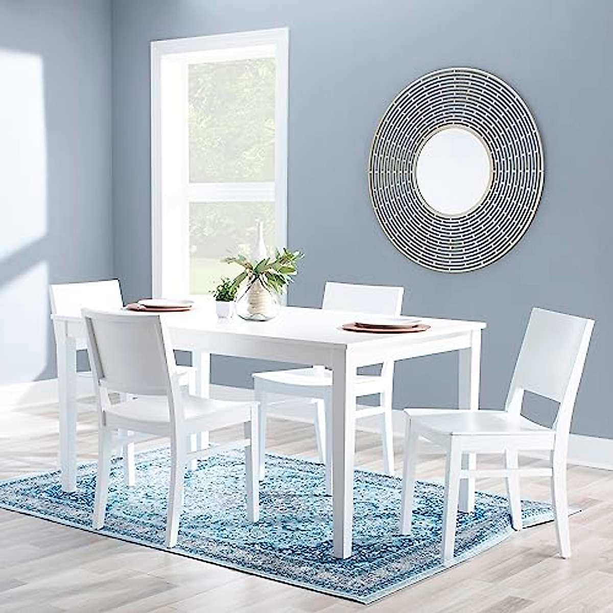 Powell Classic White Walker Dining Table