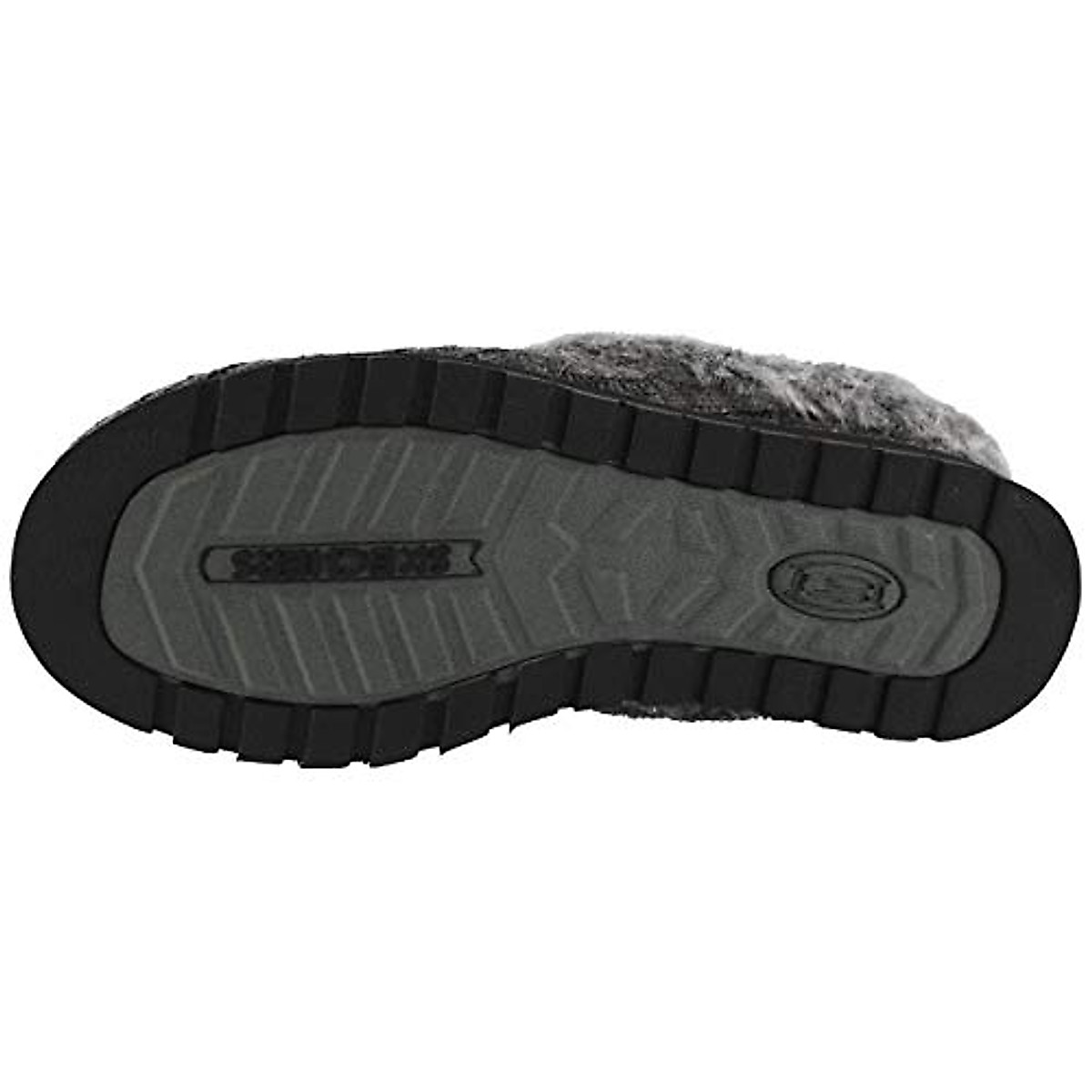 Skechers BOBS Women's Keepsakes - Ice Angel Slipper, Charcoal, 10 M US