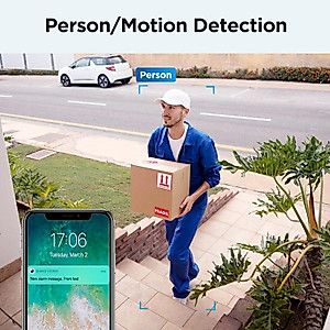 GWSECU 4K 16 Channel PoE Home Security Camera System, 4K/8MP Video Surveillance NVR with 4TB HDD, 16PCs 5MP 2.8mm 110° Wide Angle Person Detection IP Bullet Cameras Business 24/7 Recording