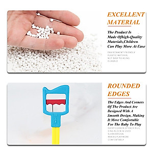 Children Grabber Toy, Hand Grabber Toys, Flexible to Move Plastic Material Sturdy for Kids Children(Yellow)