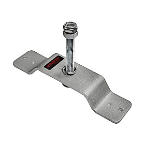 Extreme Max 3005.3732 Universal Easy-Mount Wall Mount Spare Tire Carrier for Enclosed Trailers - Includes Two Bolts Sizes for Custom Fit Compatibility