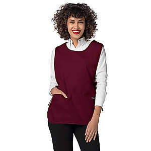 Adar Universal Cobbler Apron Multi Color 2 Pack - Unisex Cobbler Apron - 7022M - Burgundy/Navy - X