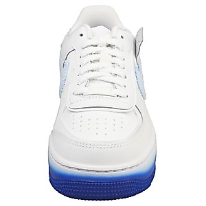 Nike Women's Air Force 1 Shadow White/Royal Tint-Racer Blue (FJ4567 100) - 8