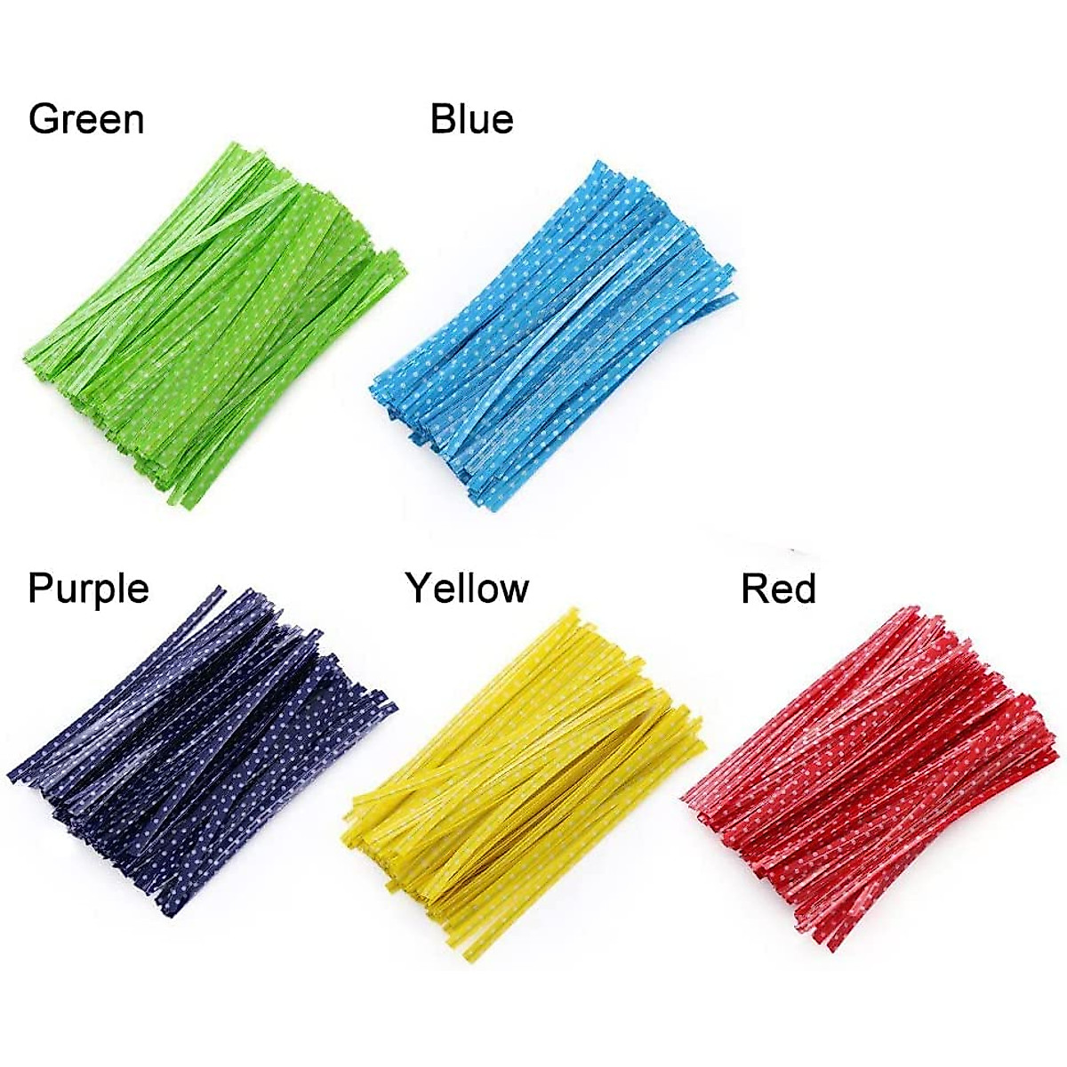 Newkita 3x5 Cellophane Bags, Clear Goodie Bags, Cake Pop Rice Crispy Bags With 4" Twist Ties, Candy Bags/Cookie Bags/Treat Bags with Ties/Clear Gift Bags/Cellophane Treat Bags 100 Pack