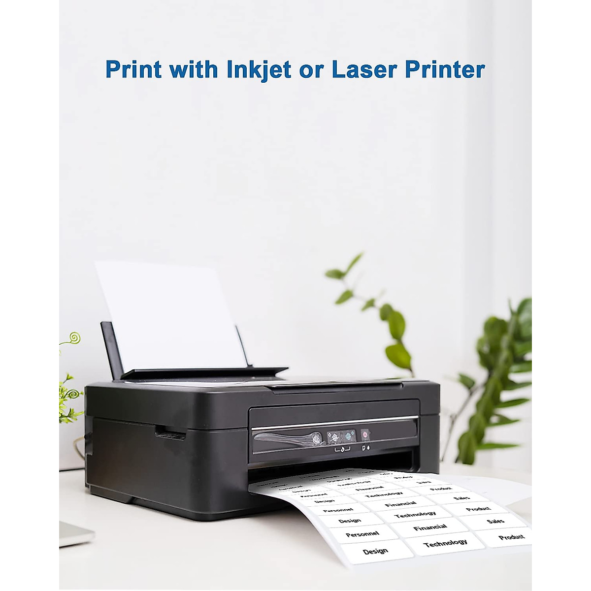 Mailing Address Labels, 1" x 2-5/8" Shipping Address Labels for Inkjet & Laser Printers, 750 Blank POLONO Address Labels Compatible with Avery 5160, 8160 Labels, FBA and SKU Labels, Easy to Peel