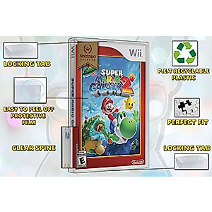 MALKO Video Game Protector Case Compatible with: PS2 | WII - WII U | Gamecube | Xbox & DVD Standard Case | 10 Pack