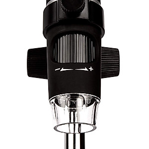 Veho Discovery DX-2 USB Digital Microscope | 5 Mega Pixels | x300 Magnification | Photo/Video Capture & Recording | Up to 2592 x 1944 Resolution | 8 LED's | Adjustable Stand (VMS-007-DX2)
