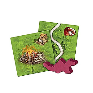 Carcassonne The Princess & The Dragon Board Game EXPANSION - Chivalry, Sorcery and Intrigue Await! Strategy Game for Kids and Adults, Ages 7+, 2-6 Players, 45 Minute Playtime, Made by Z-Man Games