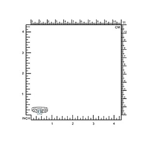 Silvershake 7X5mm Genuine Octagon Shape Aquamarine 925 Sterling Silver Celtic Knot Solitaire Ring Size 6