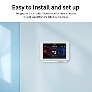 Vine Wi-Fi 7day & 8 Period Programmable Smart Home Thermostat - Wi-Fi TJ-919E, Compatible with Alexa & Google Assistant - 6th Gen…
