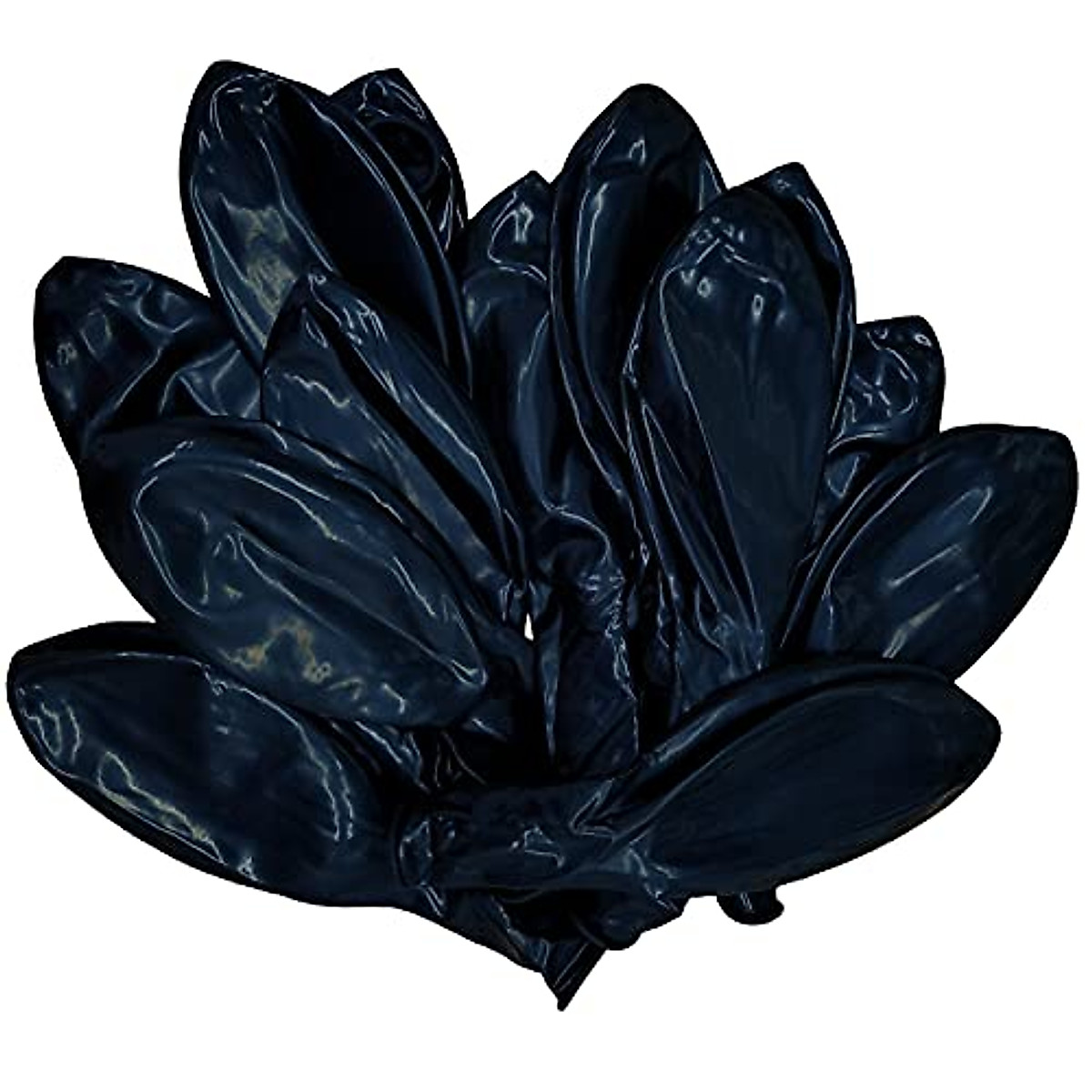 15pcs Black Balloons 24 Inch Large Black Balloons Latex Big Balloons Giant Oversize Balloons for Gender Reveal Birthday Wedding Party Halloween Decorations