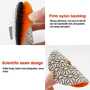 YDROWN 3 Step Diamond Polishing Pads 4 Inch Stone Abrasive Grinding Wheel Wet Use 3Pcs Step3 for Granite Marble Quartz Concrete (Step3-3PCS)