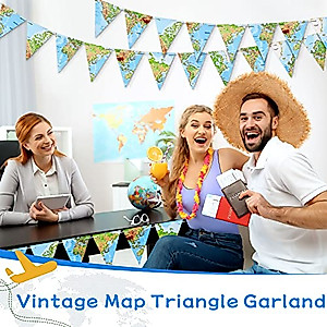 Travel Themed Party Decorations Going Away Farewell Let the Adventure Begin Classroom Banner for Baby Shower Themed Party Decorations Supplies