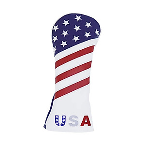 HISTAR USA Flag Driver Cover Golf Headcover for Taylormade Odyssey