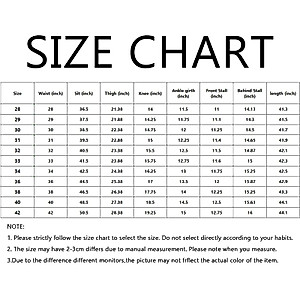 Men's Slim Fit Skinny Stretch Jeans Vintage Distressed Comfy Denim Pants Washed Straight Leg Comfy Jean Trousers (Black,32)